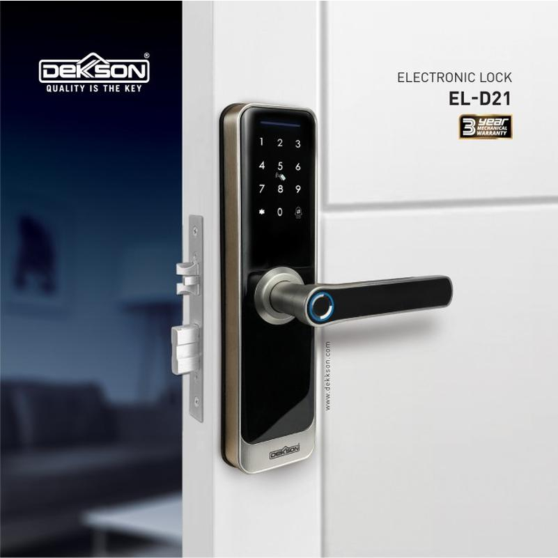 Jual HANDLE PINTU DIGITAL / DEKKSON EL D21 DIGITAL BLACK + SN | Shopee ...