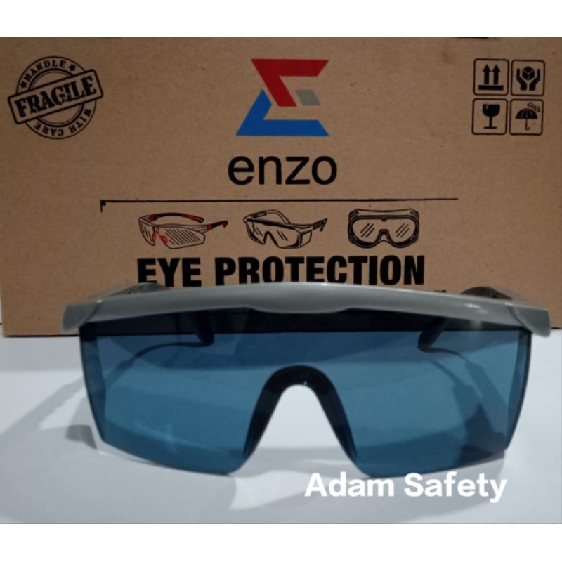 Jual Enzo ESG 02 Kacamata Safety Glasses | Shopee Indonesia