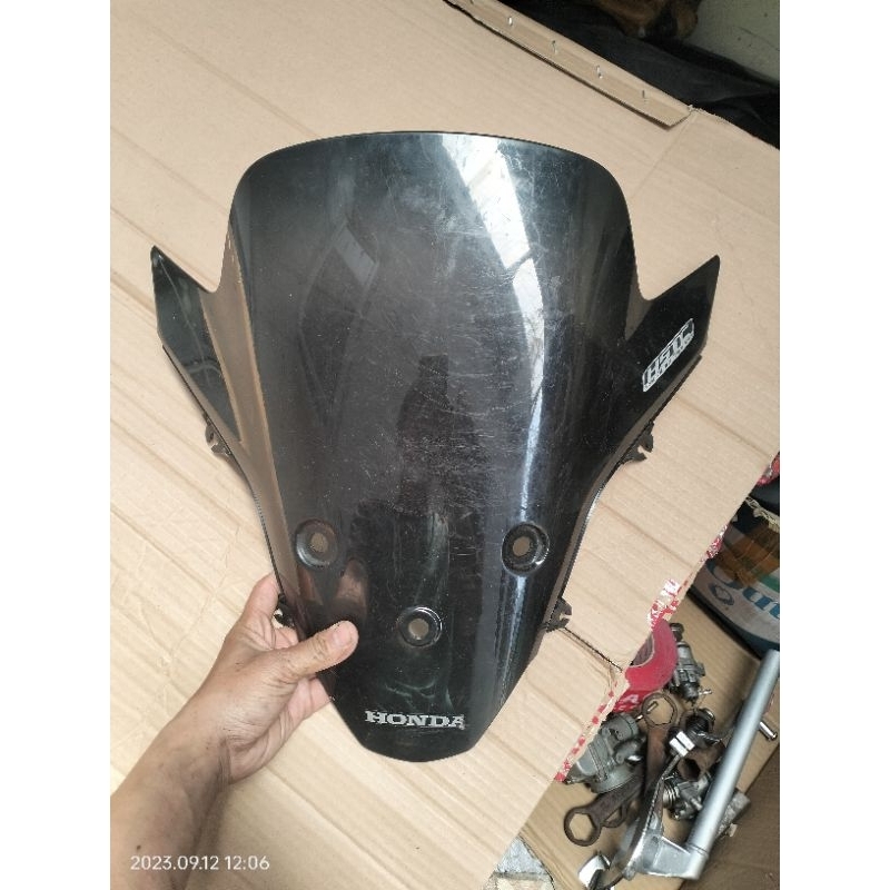Jual visior wind shield PCX 160 original copotan | Shopee Indonesia