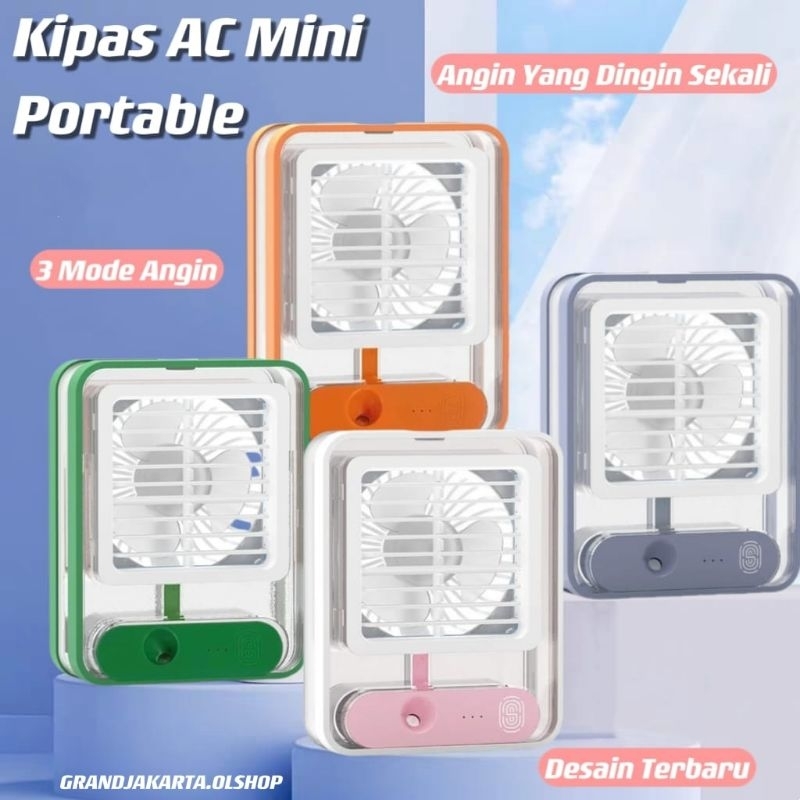 Jual KIPAS PENDINGIN MINI AC PORTABLE AIR COOLER MOBIL DAN RUANGAN/AC ...