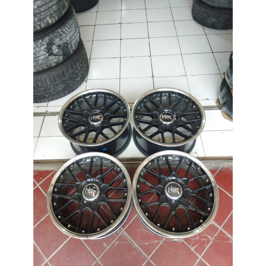 Jual velg mobil second HSR FORMULA r17 pcd 4x100/114,3 buat kijang ...