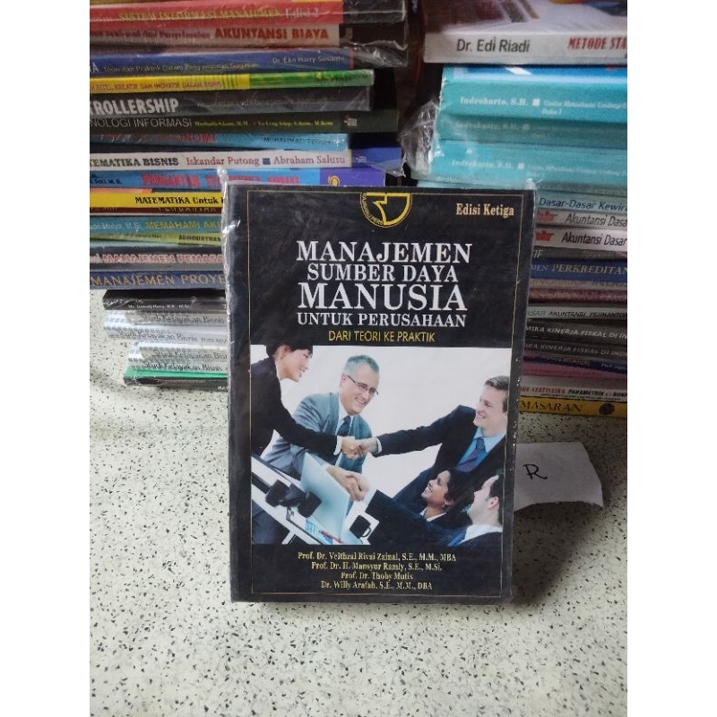 Jual Buku Manajemen, MANAJEMEN SUMBER DAYA MANUSIA untuk PERUSAHAAN Dari Teori ke Praktik Edisi ...