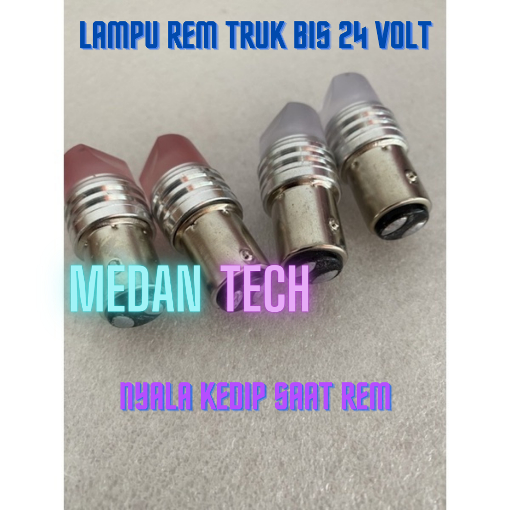 Jual Lampu Rem Truk Bis Mobil Motor 24 volt dan 12 volt nyala Kedip ...