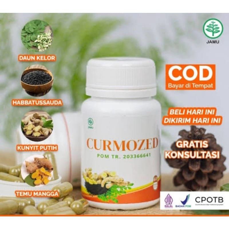 Jual curmozed obat tiroid original kemasan 60 kapsul | Shopee Indonesia