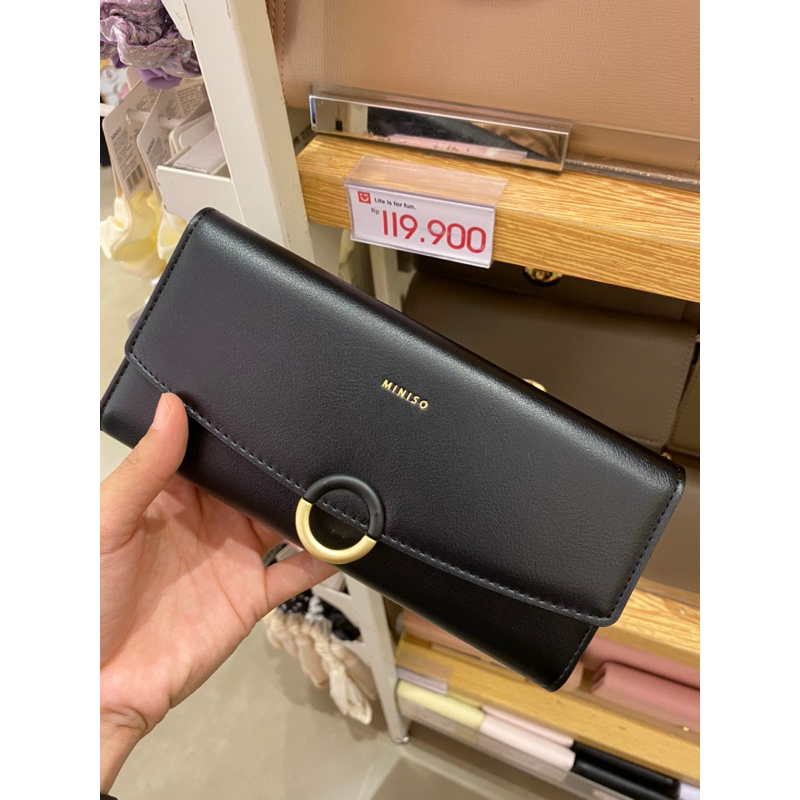Jual Dompet Miniso Original / Dompet Aesthetic Original Branded Miniso ...