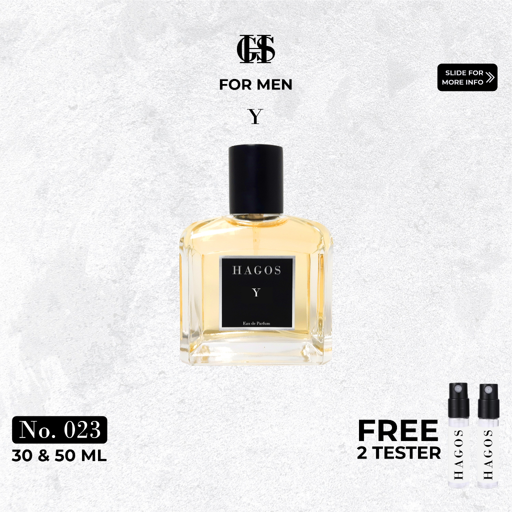 Jual No. 23 Y for Men - HAGOS PARFUM | Shopee Indonesia