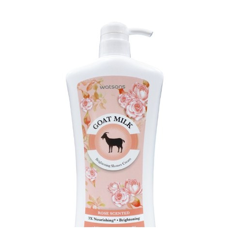 Jual Watsons Rose Shower Cream Goat Milk 1 Liter | Shopee Indonesia