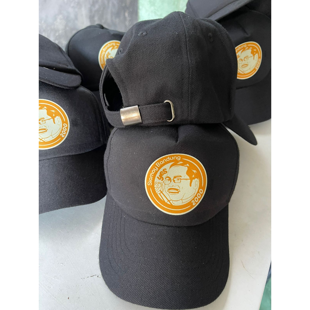 Jual TOPI CUSTOM SATUAN ( TANPA JAHITAN TENGAH ) BAHAN RAFEL BISA COD ...