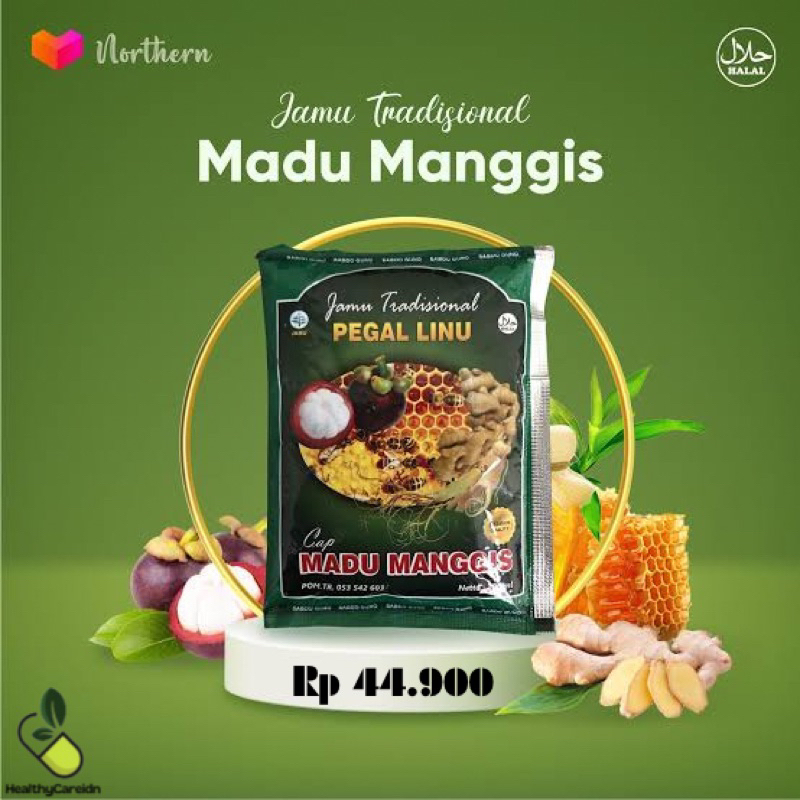 Jual JAMU PEGAL LINU ,CAP MADU MANGGIS 12 SACHET | Shopee Indonesia