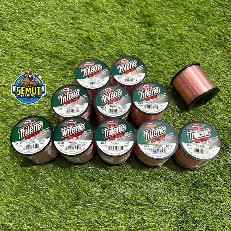 Jual SENAR BERKLEY TRILENE BIG GAME PINK CORAL MADE IN USA | Shopee ...
