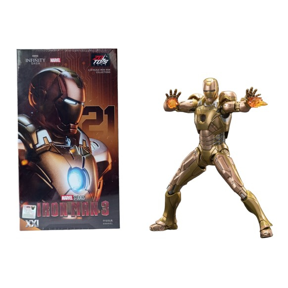 Jual ZD TOYS Marvel Avengers IRON MAN MARK XXI IRON MAN MK 21 | Shopee ...