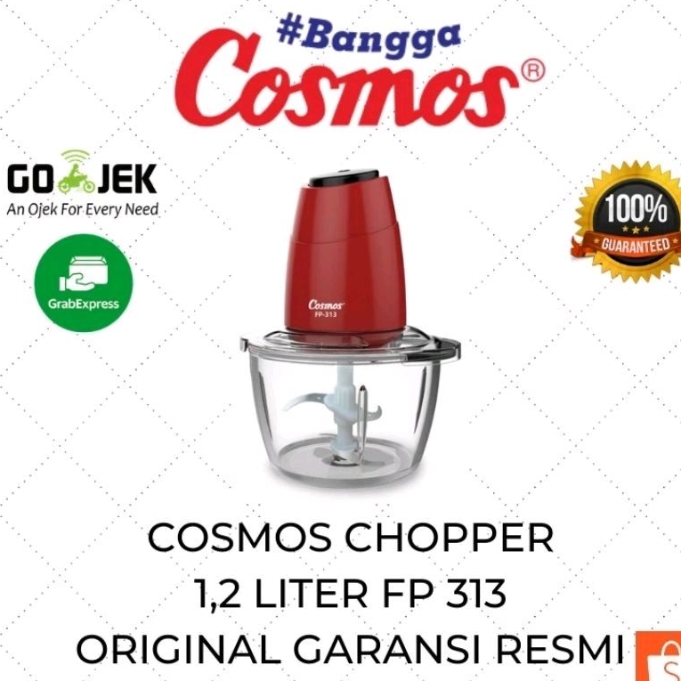 Jual Cosmos Chopper Listrik 1.2 Liter FP-313/food Processor/coper ...