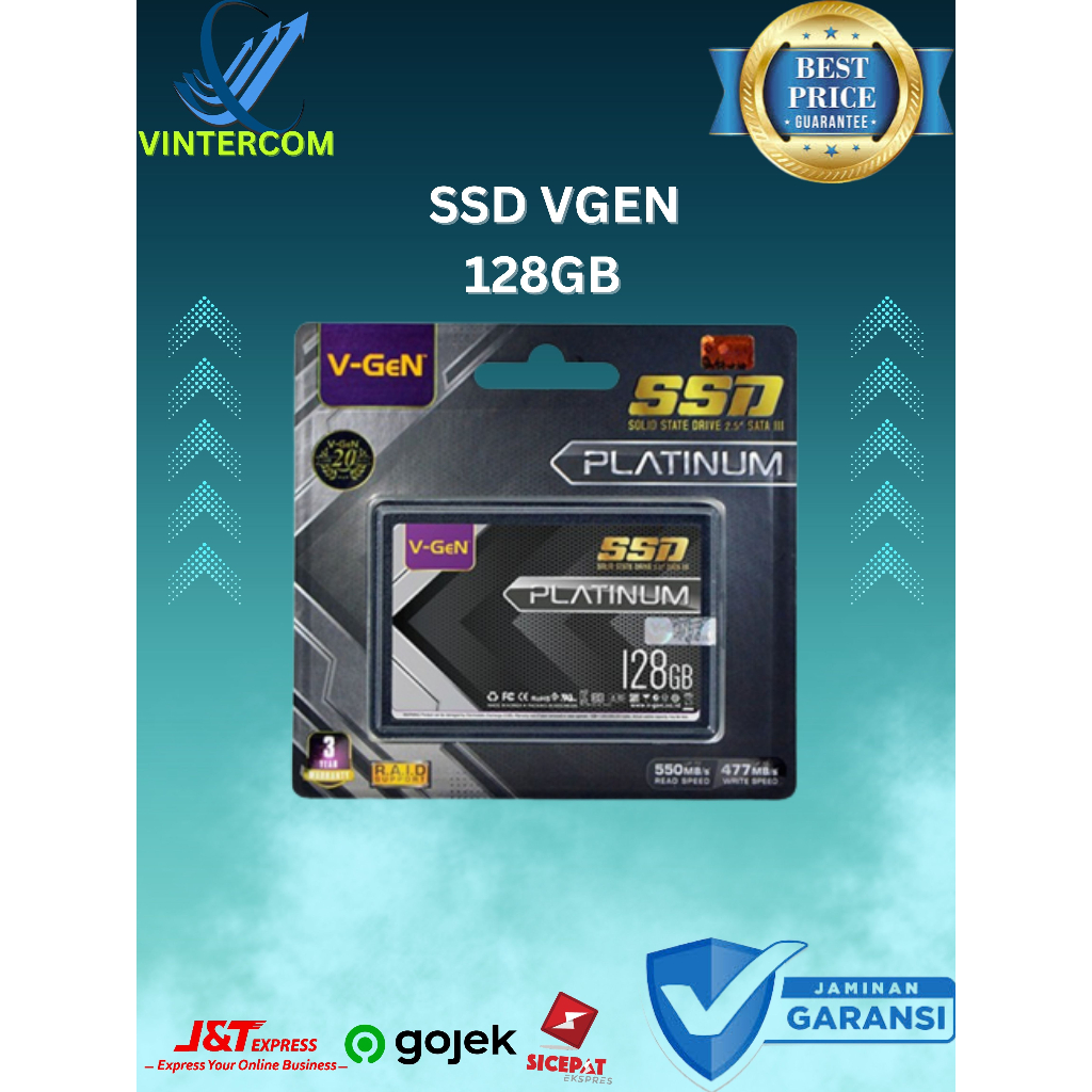 Jual SSD 128GB VGEN 2.5 " / ssd vgen 128gb | Shopee Indonesia