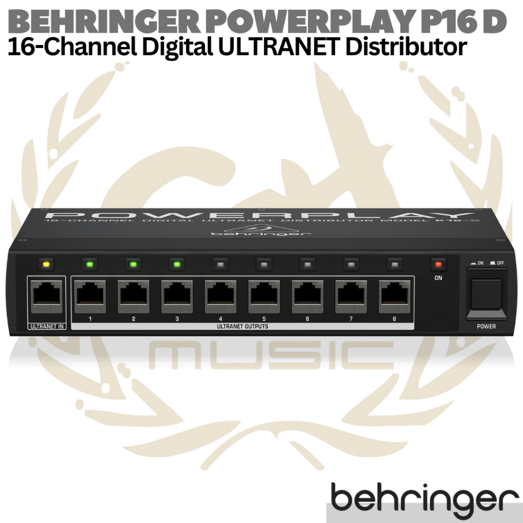 Jual BEHRINGER POWERPLAY P16 D 16 Channel Distribution Module | P16D ...