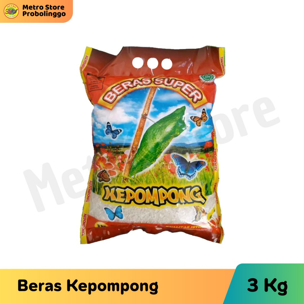 Jual Beras Kepompong 3 Kg | Shopee Indonesia