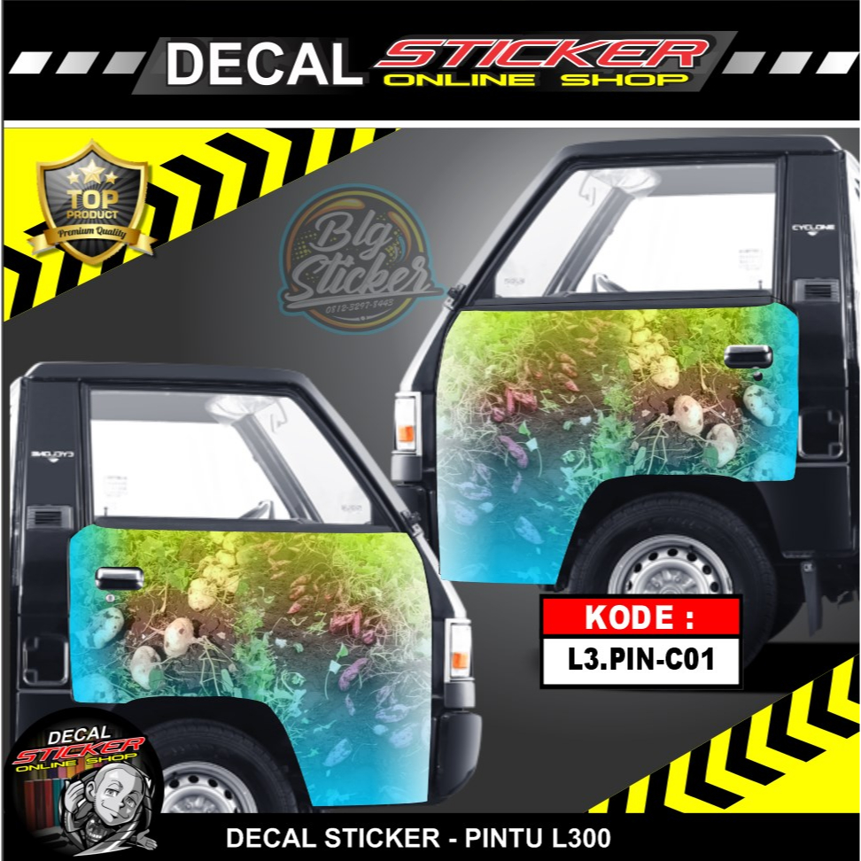 Jual STICKER PINTU SAMPING L300 DECAL PRINT VARIASI CUSTOM | Shopee ...