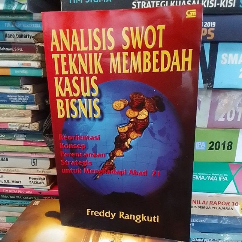Jual buku analisis SWOT Freddy Rangkuti bekas original | Shopee Indonesia