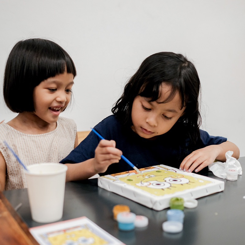 Jual Paint by Number SPONGEBOB - MEWARNAI ANAK KARTUN / CARTOON PAINT ...