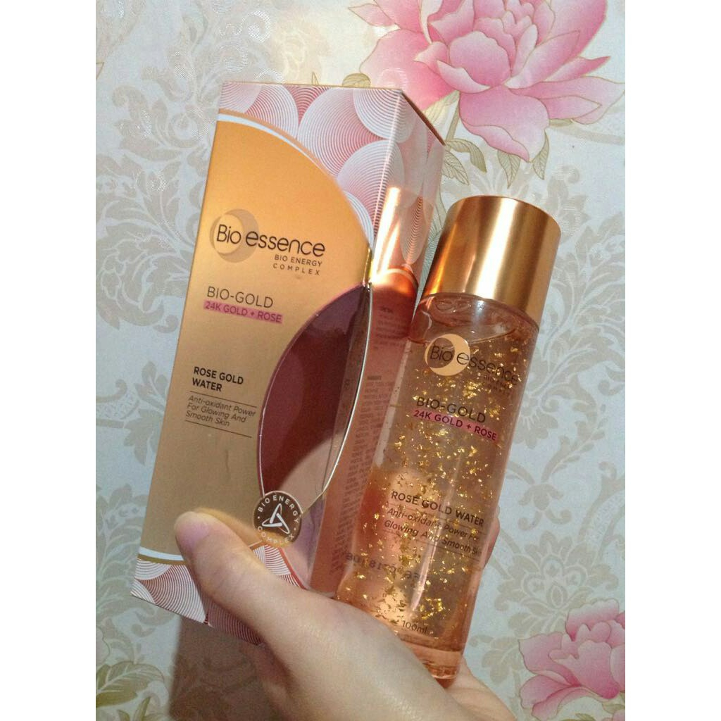 Jual BIO Essence Bio Gold Rose Gold Water 100ml | Shopee Indonesia