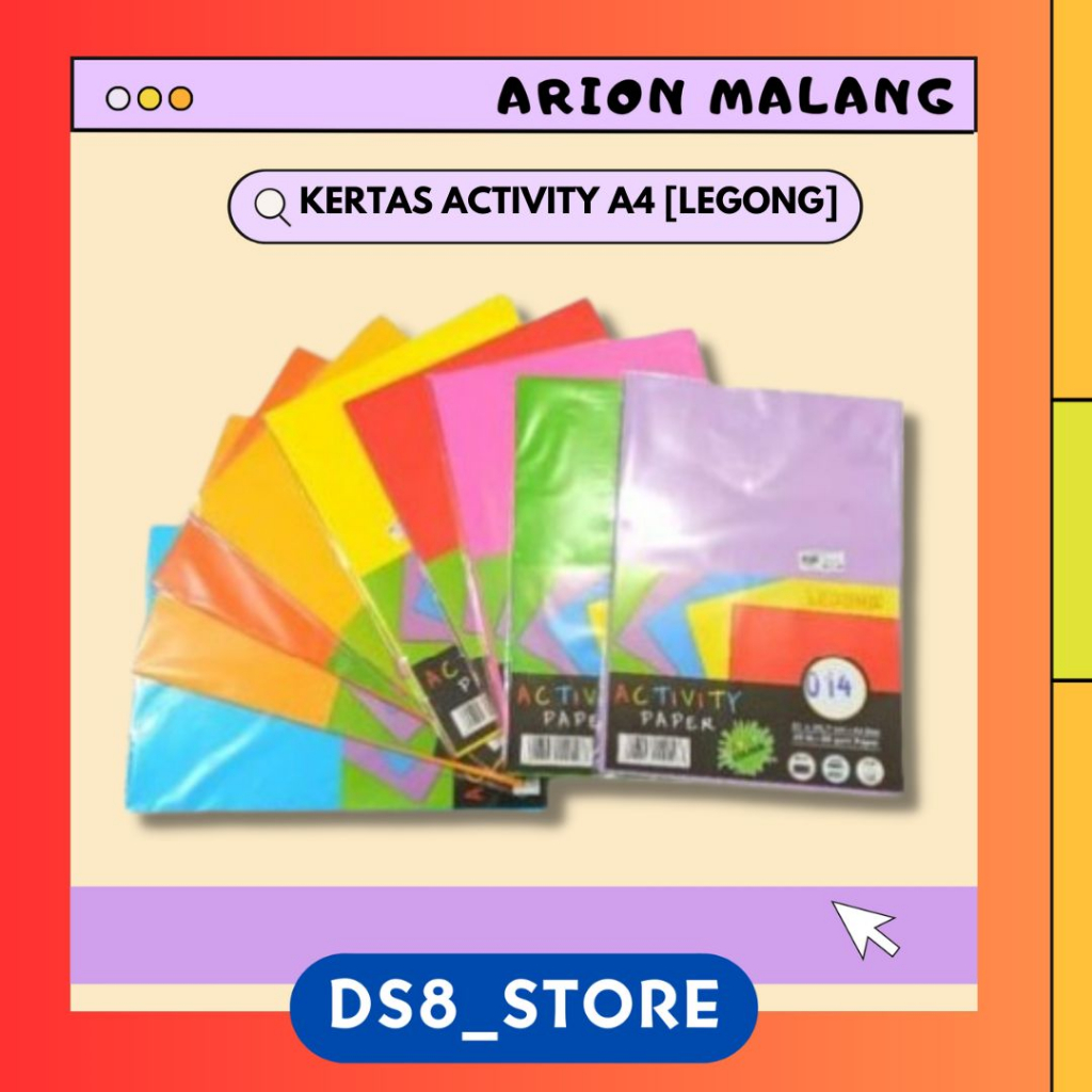 Jual Kertas Origami Besar / Kertas Lipat / Activity Paper Ukuran A4 ...