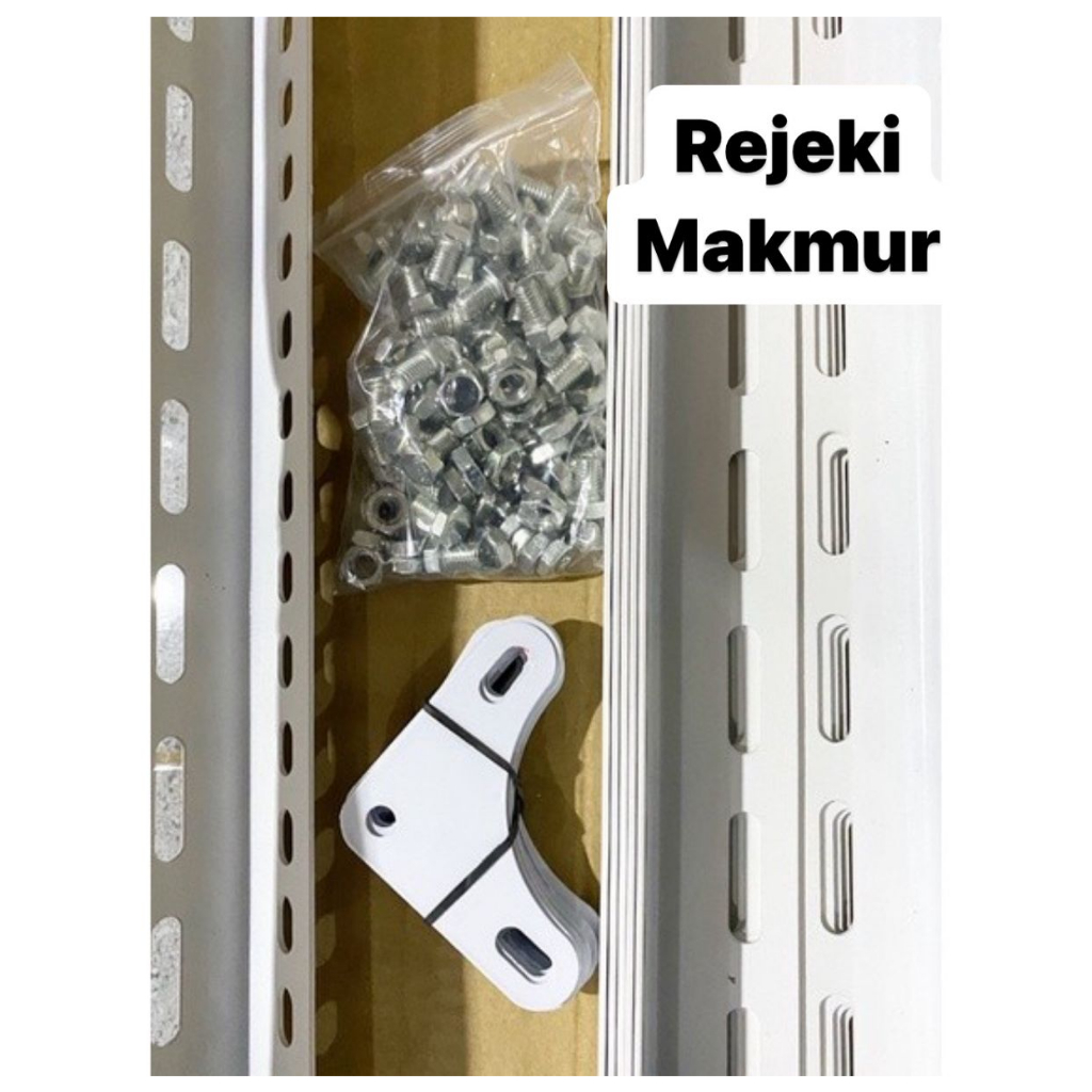 Jual Besi Siku / Rak Siku / SIKU LUBANG TEBAL 2 MM OSIRIS BERAT 3,1 KG ...