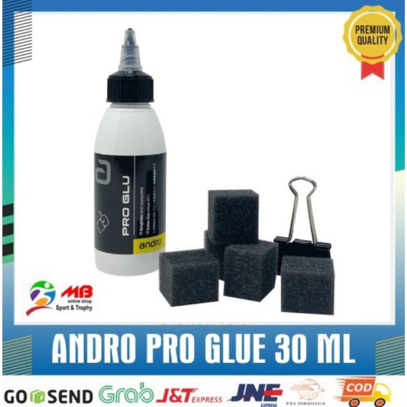 Jual WBG Andro Pro Glue 30ml - Lem Air Water Based Glue Karet Bet Tenis ...