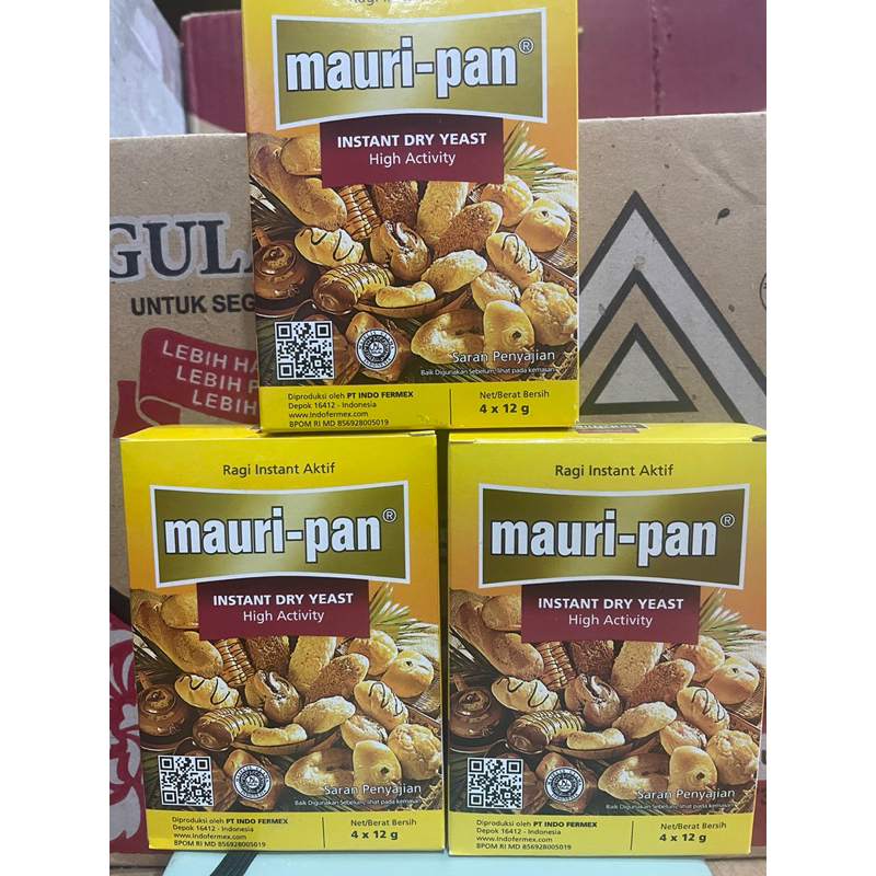 Jual [MAURIPAN] Ragi Instan kemasan 12g | Shopee Indonesia