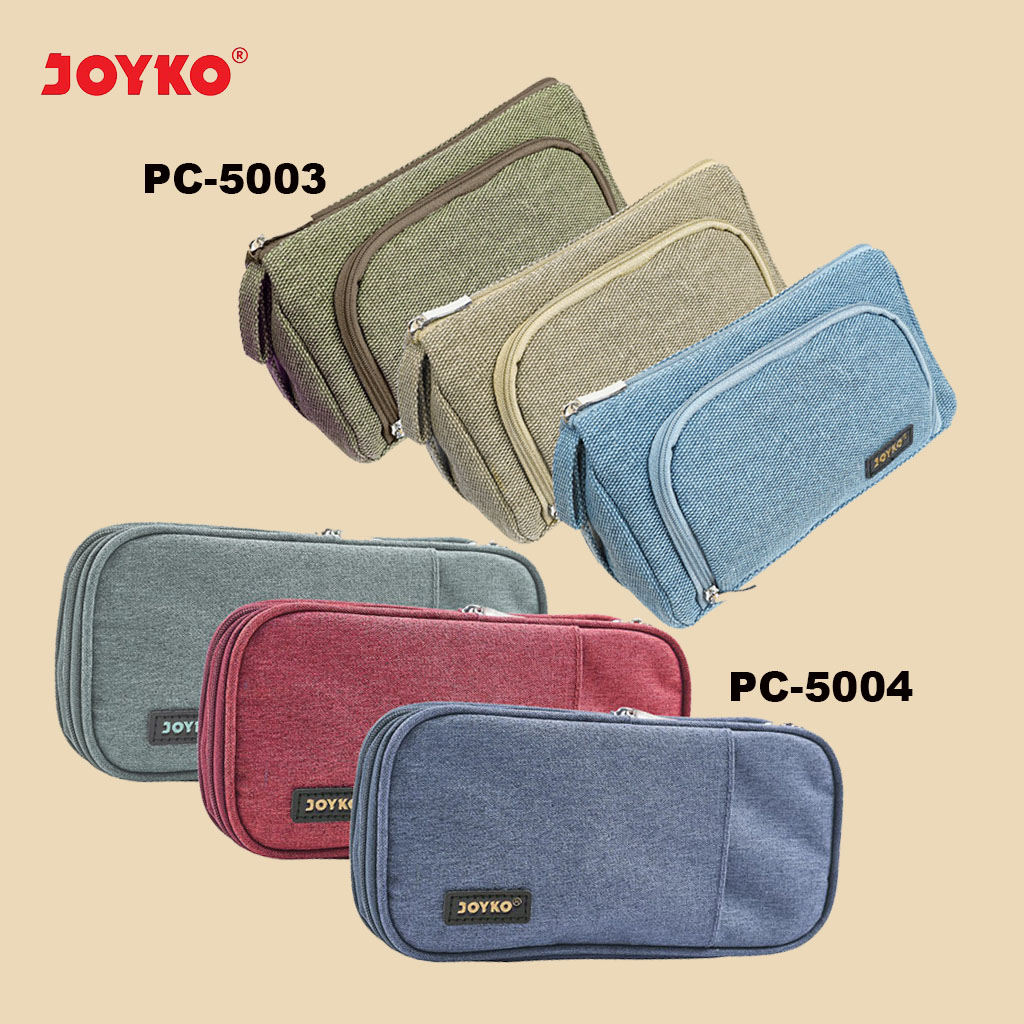 Jual Kotak Tempat Pensil Pencil Case Joyko PC-5003 dan PC-5004 | Shopee Indonesia