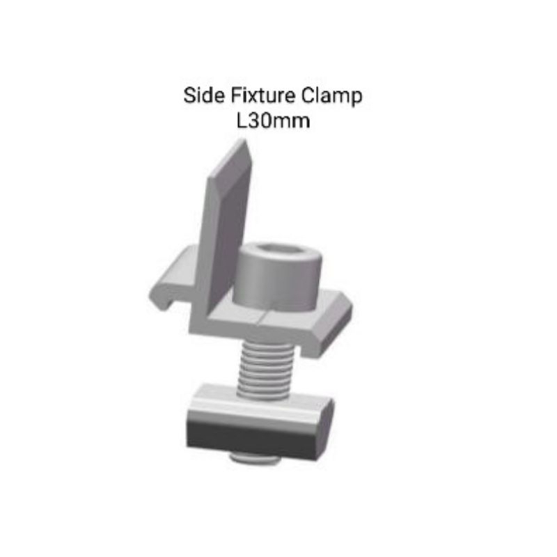 Jual Mounting Solar PV - Side Fixture Clamp L30mm | Shopee Indonesia