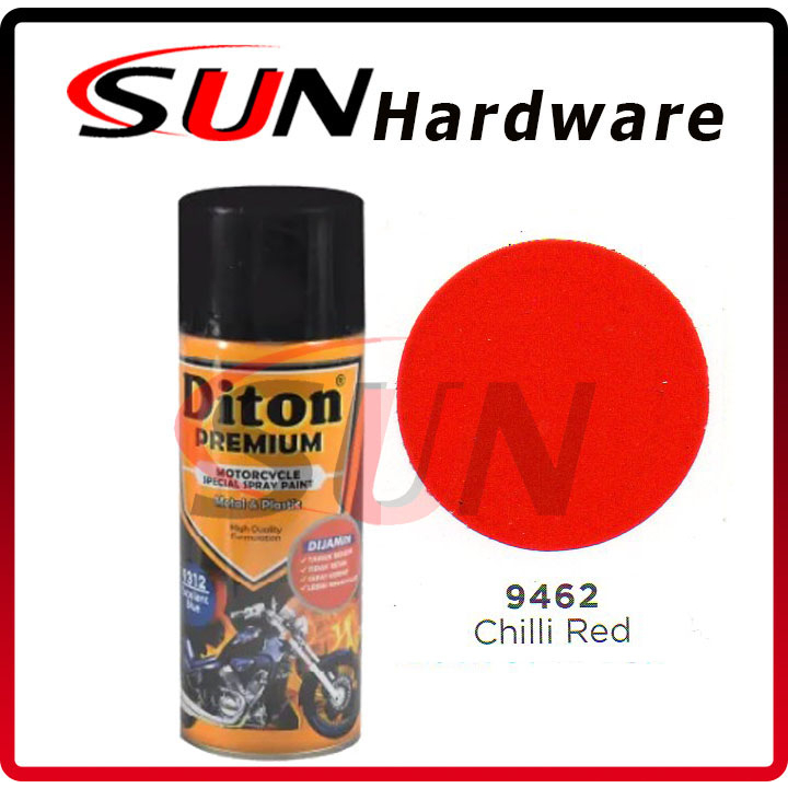Jual Pilox DITON PREMIUM 400 cc Chilli Red 9462 Pilox Pylox Cat Semprot ...