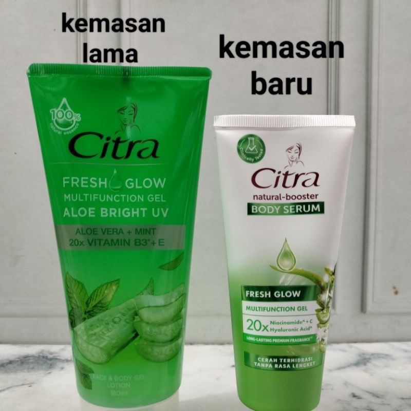Jual Citra Fresh Glow Aloe Vera Gel 180ml | Shopee Indonesia