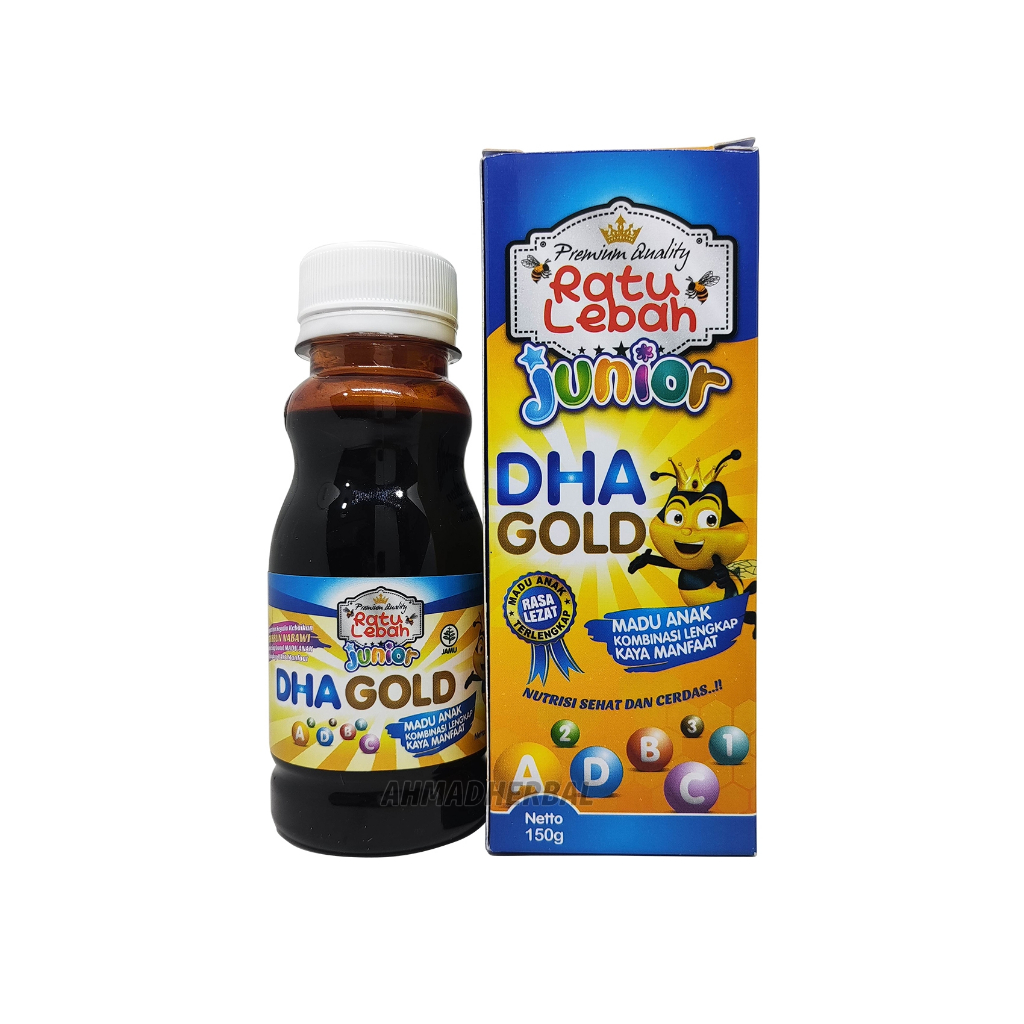 Jual DHA Gold Ratu Lebah Junior Madu Anak Ratu Lebah Junior DHA GOLD ...