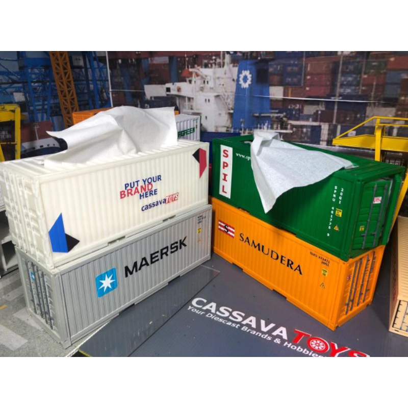 Jual Tempat Tisue berbentuk container | Shopee Indonesia