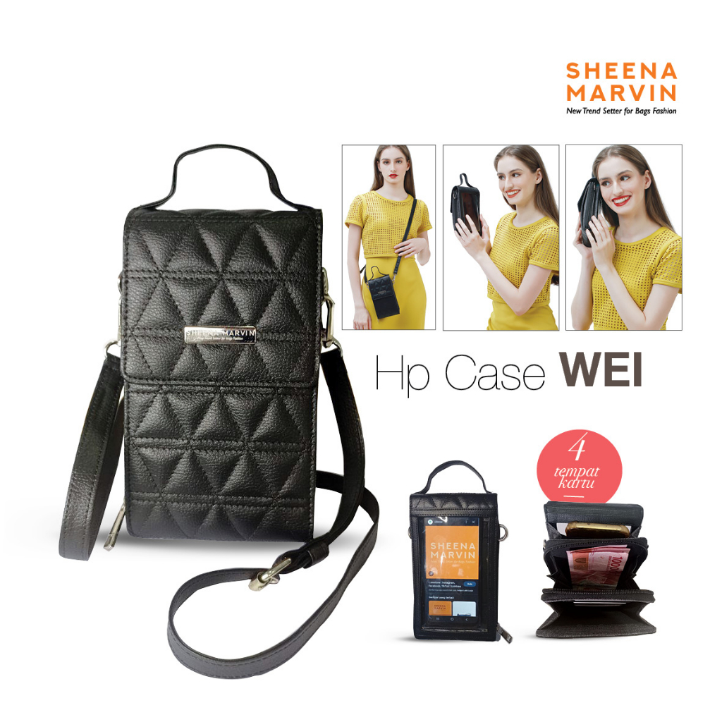 Jual DOMPET HP WANITA SHEENA MARVIN WEI PREMIUM ORIGINAL SHEENA | Shopee Indonesia