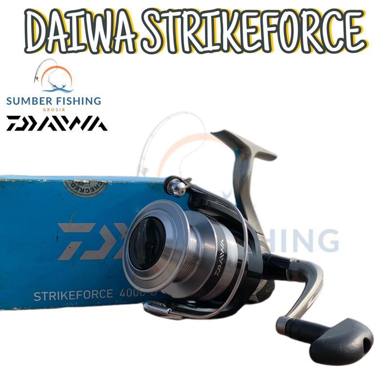 Jual Reel Pancing Spinning DAIWA STRIKEFORCE 4000B | Shopee Indonesia