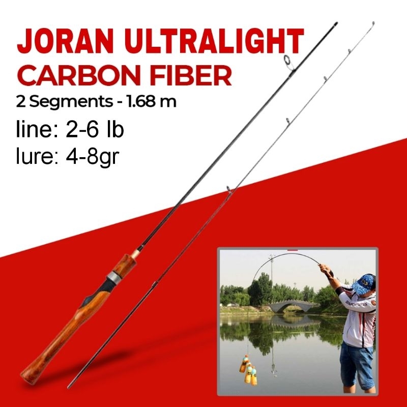 Jual OBei JORAN CASTING SPINNING ULTRALIHGT 168cm 2-6Lb JORAN PANCING ...