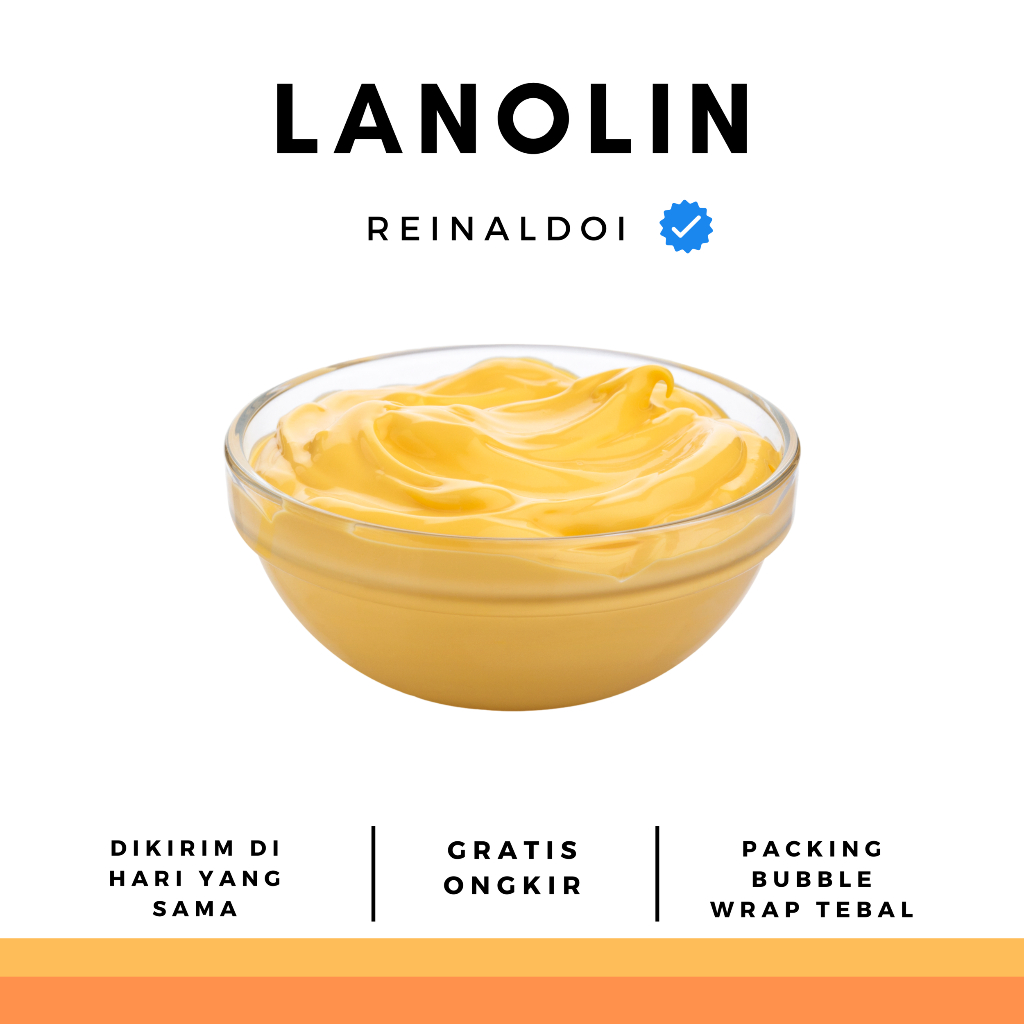 Jual Lanolin Adeps Lanae Lanolin Anhydrous Wool Fat Minyak Domba 100 GR ...