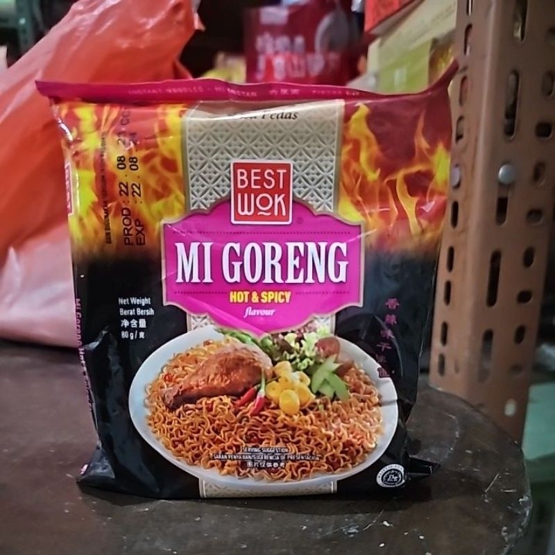 Jual VARIAN MIE INSTANT BEST WOK MIE GORENG BESTWOK PRAKTIS HALAL ...