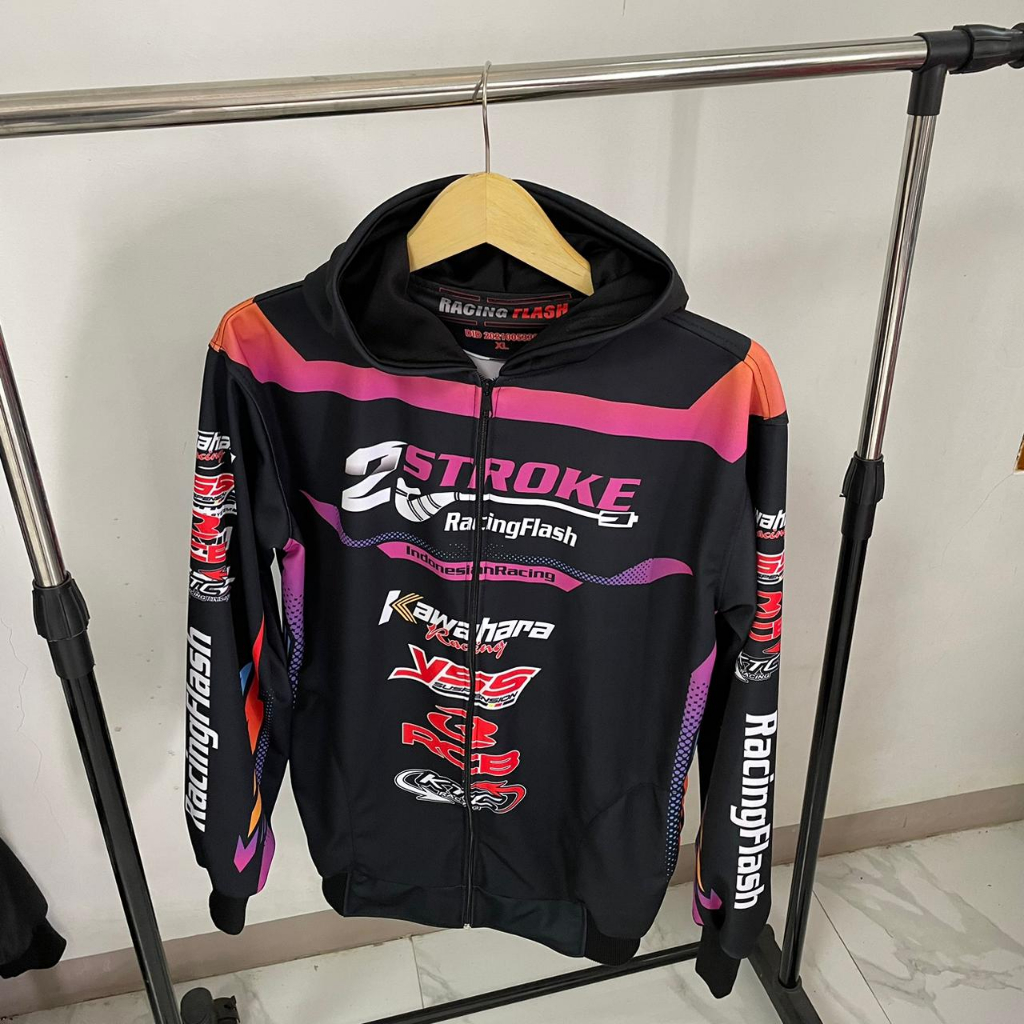 Jual JAKET RACING FLASH/JAKET RACING/jaket racing 2stroke | Shopee ...