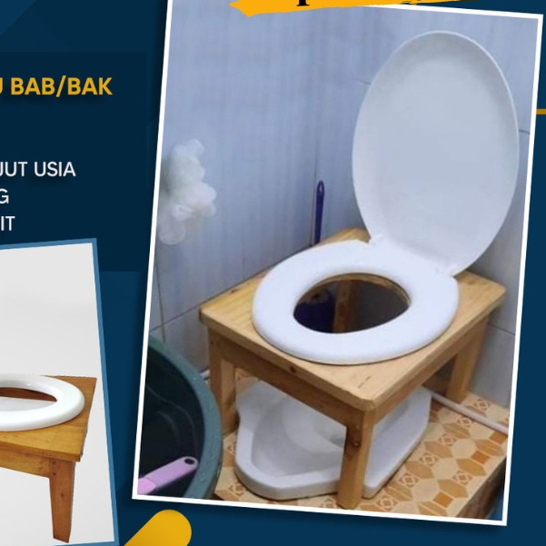 Jual wc duduk portable toilet duduk Wc duduk toilet duduk portable ...
