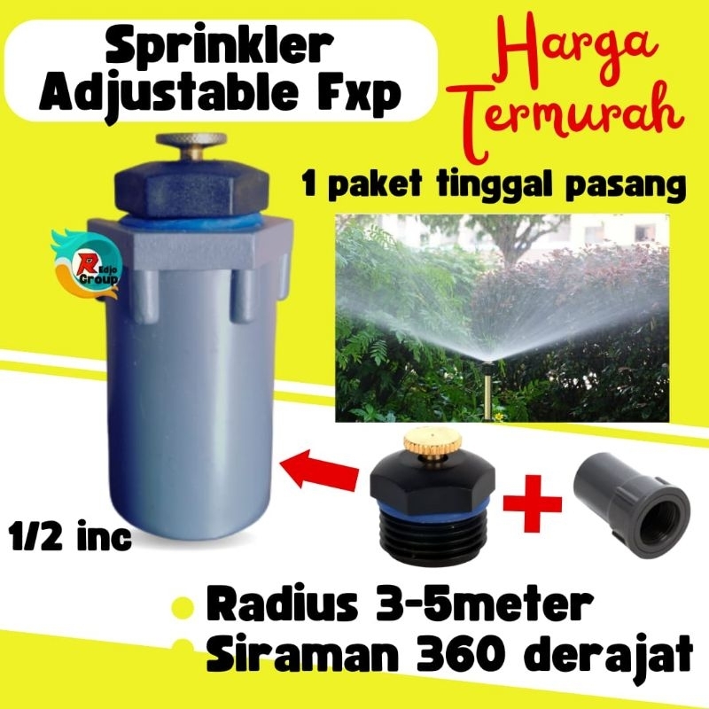 Jual Sprinkler Pertanian Sprinkle Adjustable Springkler taman irigasi ...