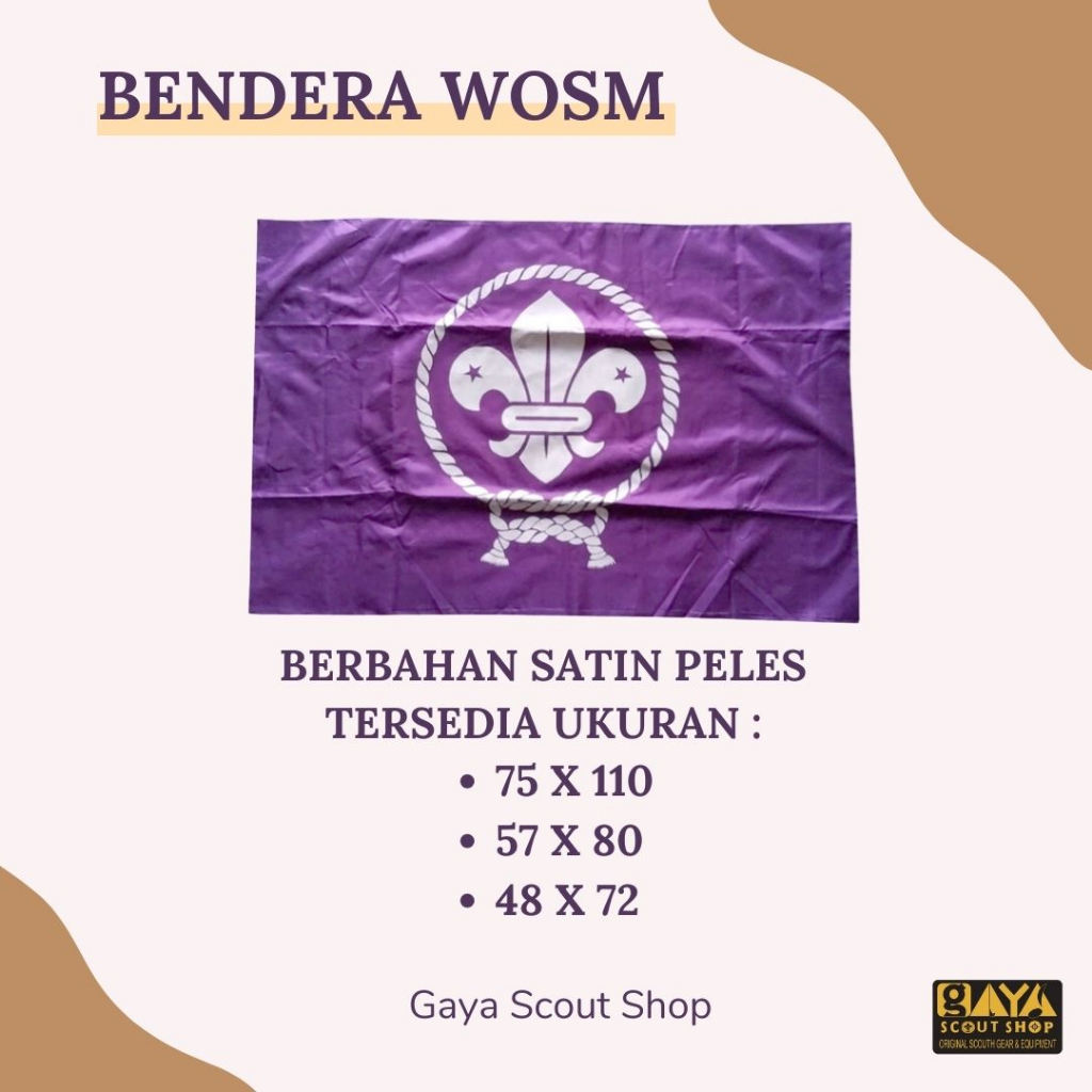 Jual Bendera Pandu Dunia/Bendera Wosm Termurah | Shopee Indonesia
