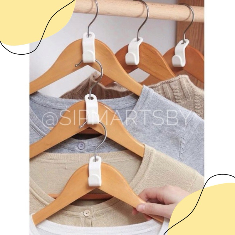 Jual Pengait Baju Sambungan / Extender Hanger Clothes Hanger Hook ...