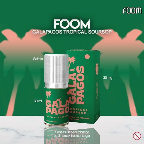 Jual LIQUID FOOM GALAPAGOS 30ML | Shopee Indonesia