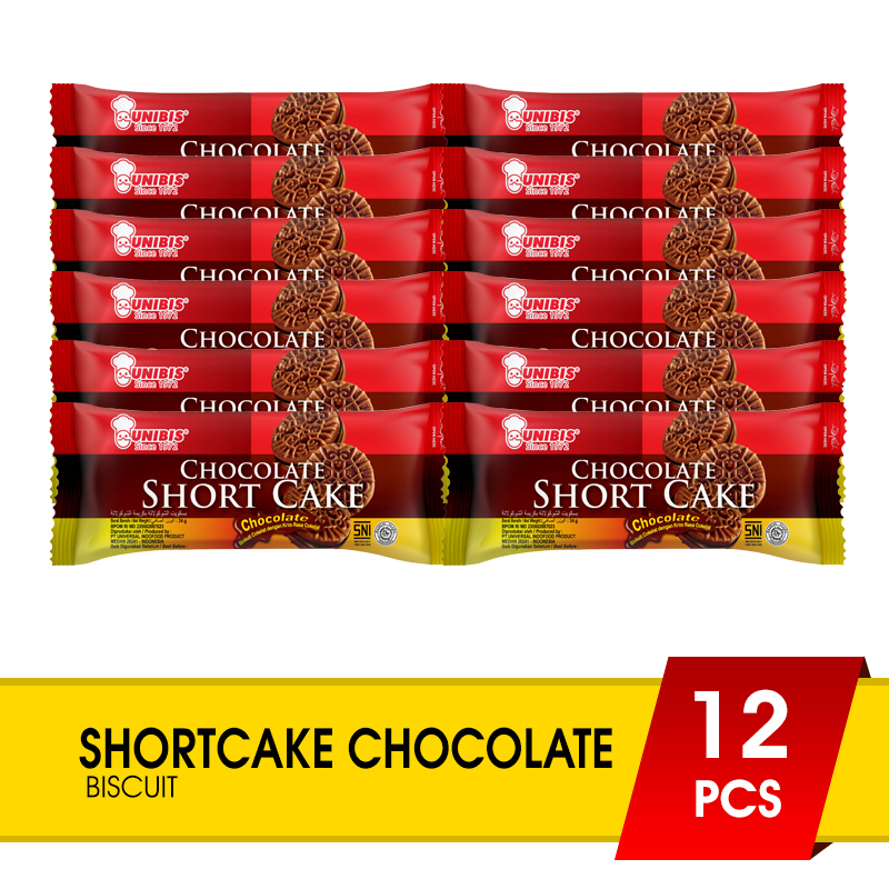 Jual Unibis Shortcake Chocolate Sachet 31g (1 pack) | Shopee Indonesia