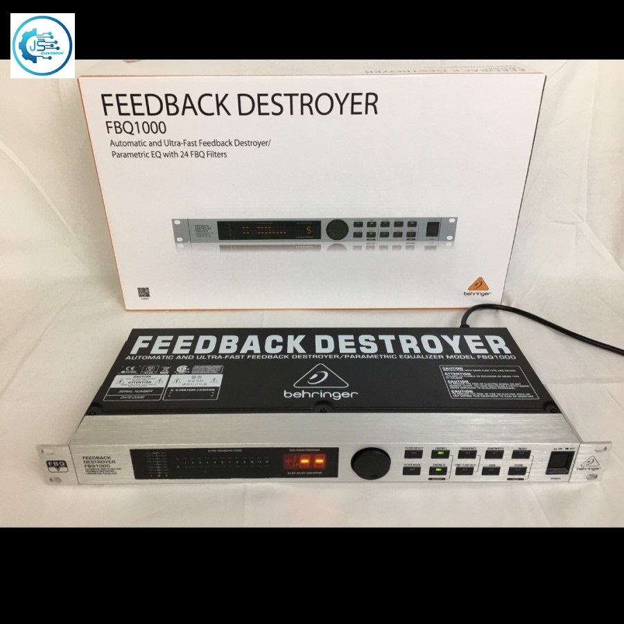 Jual BEHRINGER feedback destroyer Behringer fbq1000 fbq 1000 anti feedback | Shopee Indonesia