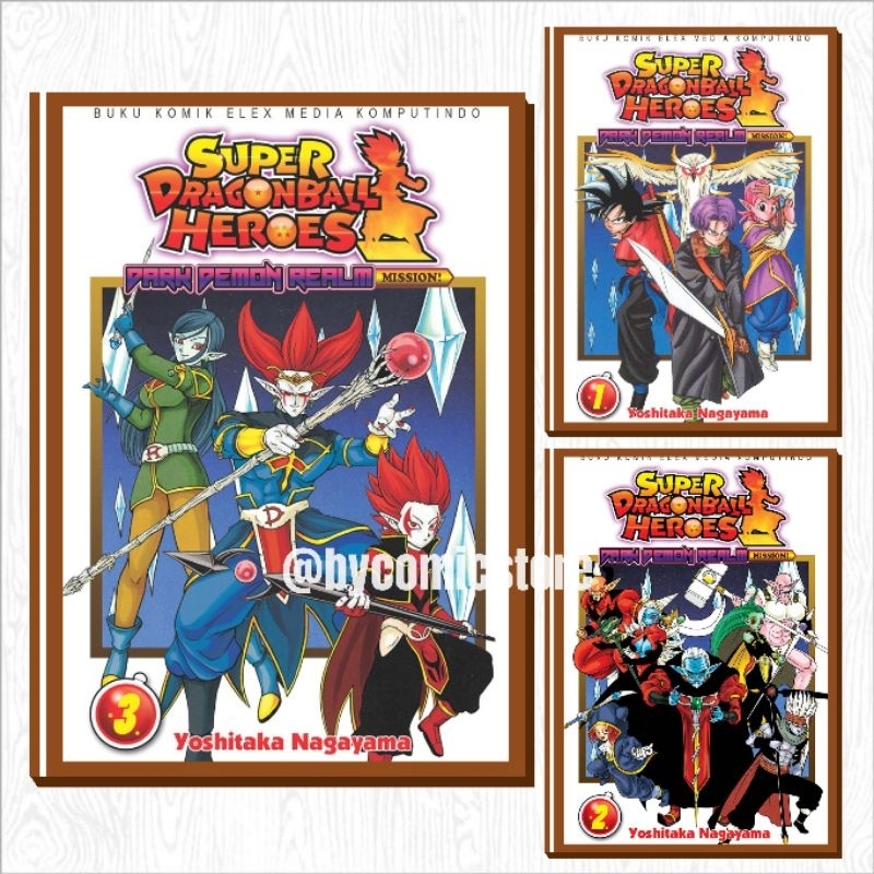 Jual Komik Super Dragon Ball Heroes Dark Demon Realm Mission 01/02/03 | Shopee Indonesia
