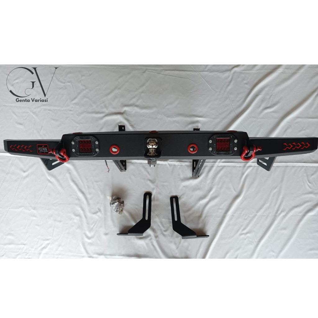 Jual Bumper Mobil Offroad Custom Plus LED Towing Pengaman Belakang ...