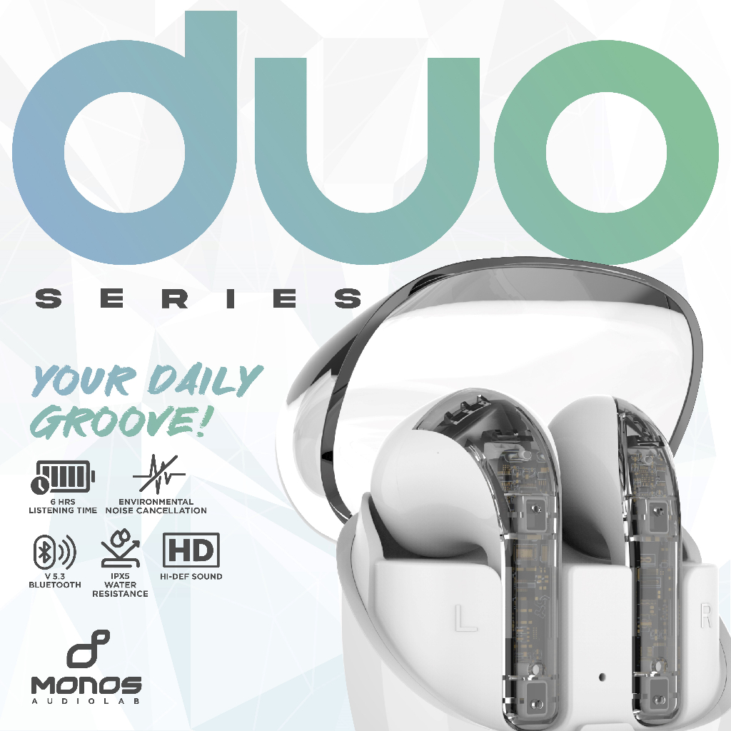 Jual MONOS DUO Series True Wireless Bluetooth TWS ENC Earphone | Shopee ...