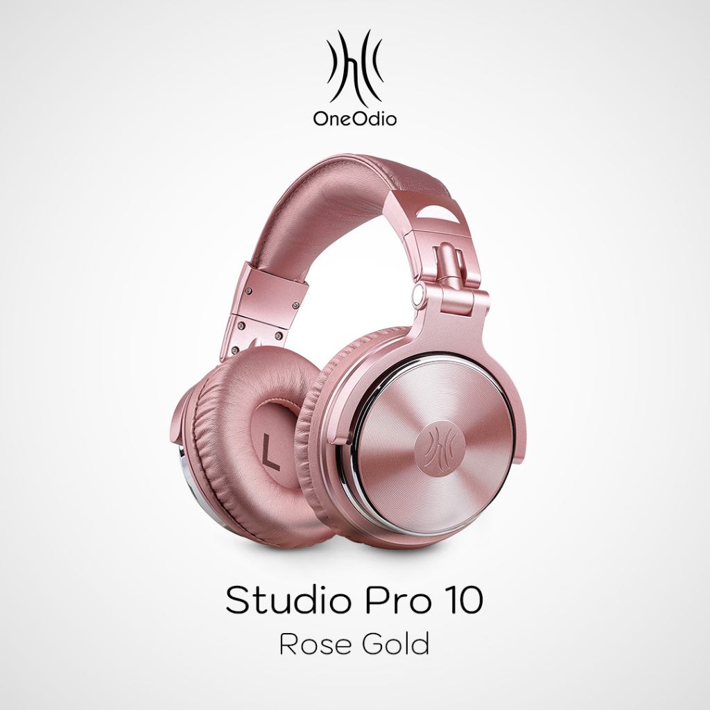 Jual OneOdio Studio Pro 10 Over Ear Wired DJ Headphones - Rose Gold ...